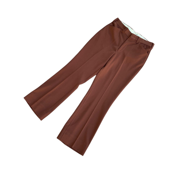 Montgomery Ward | Pants | Vintage 6s 70s Montgomery Ward Brown Poly ...